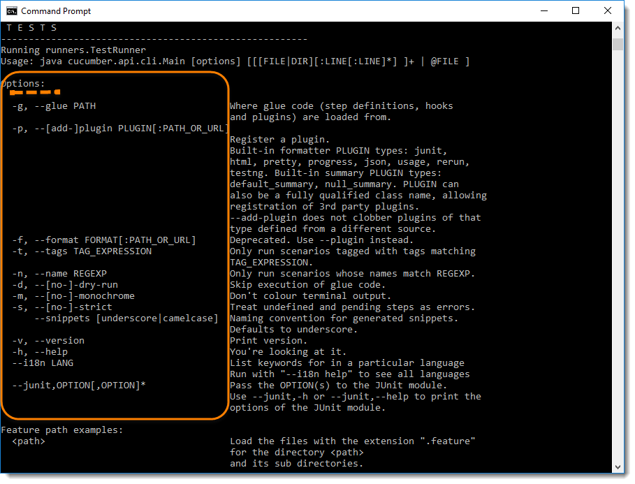 How To Run Cucumber Test From Command Line Terminal